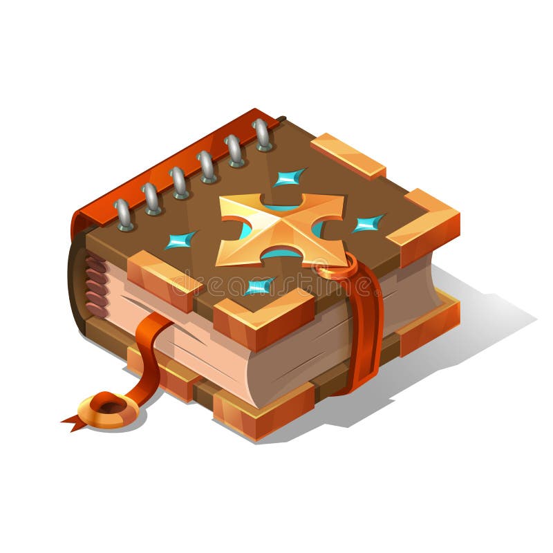 Fantasy book cartoon stock vector. Illustration of fable - 36399816