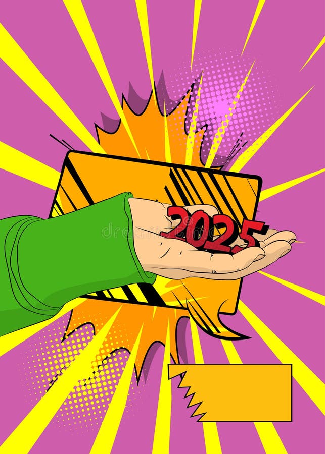 Cartoon, Comic Book Human Hands Holding 2025. Retro Vector Comics Pop ...