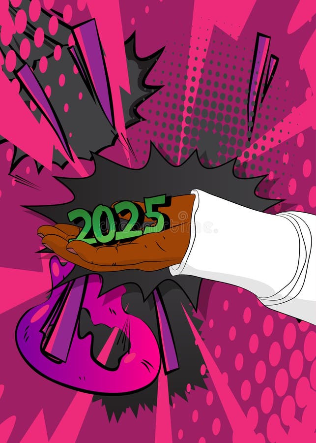 Cartoon, Comic Book Human Hands Holding 2025. Retro Vector Comics Pop ...