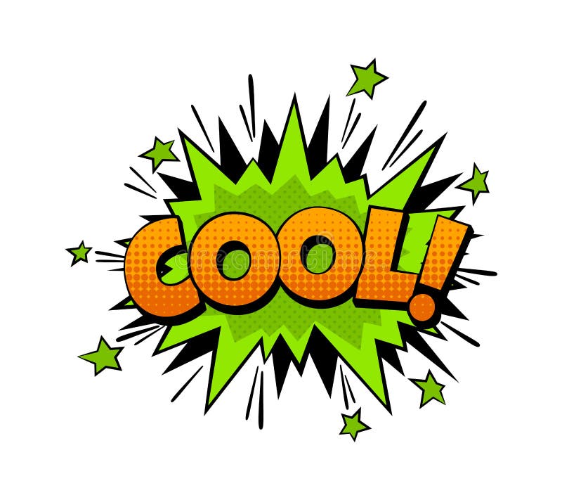 The word Cool stock vector. Illustration of fashionable - 35140793