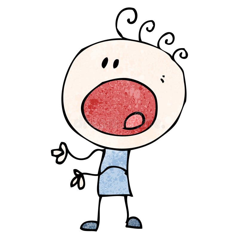 Complaining Doodle Woman Cartoon Stock Vector - Illustration of idea ...