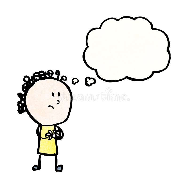 Cartoon Complaining Doodle Woman Stock Vector - Illustration of drawn ...