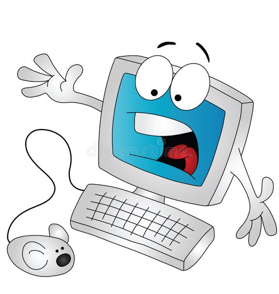 Cartoon Computer Stock Illustrations – 433,013 Cartoon Computer Stock ...