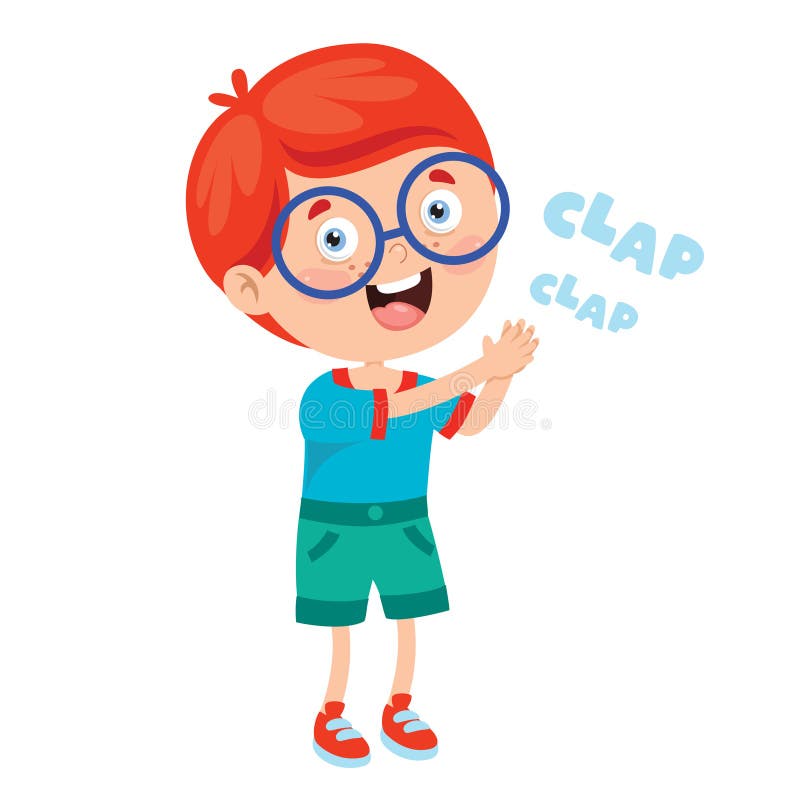 Kids Clapping Stock Illustrations – 123 Kids Clapping Stock ...