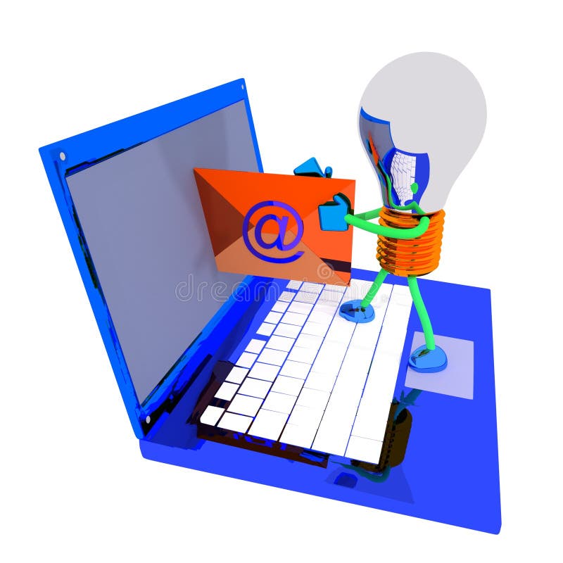 Cartoon concept 3D stock illustration. Illustration of concept - 57736714