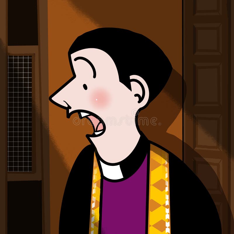 Confession Sacrament Stock Illustrations – 147 Confession Sacrament ...