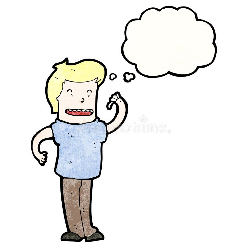 Cartoon confident man stock vector. Illustration of texture - 38045374