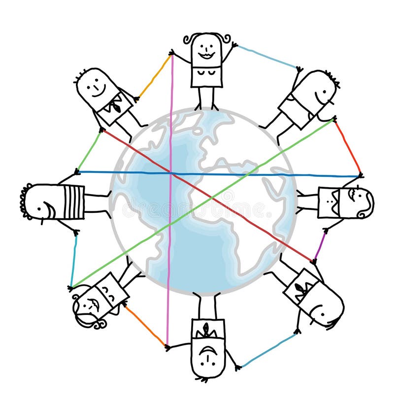 Social World Cartoon Stock Illustrations – 11,711 Social World Cartoon ...