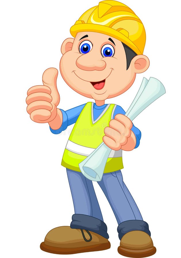 Contractor Cartoon Stock Illustrations – 13,948 Contractor Cartoon ...
