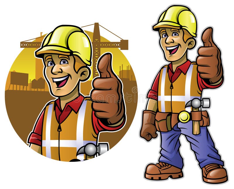 Contractor Cartoon Stock Illustrations – 13,948 Contractor Cartoon ...