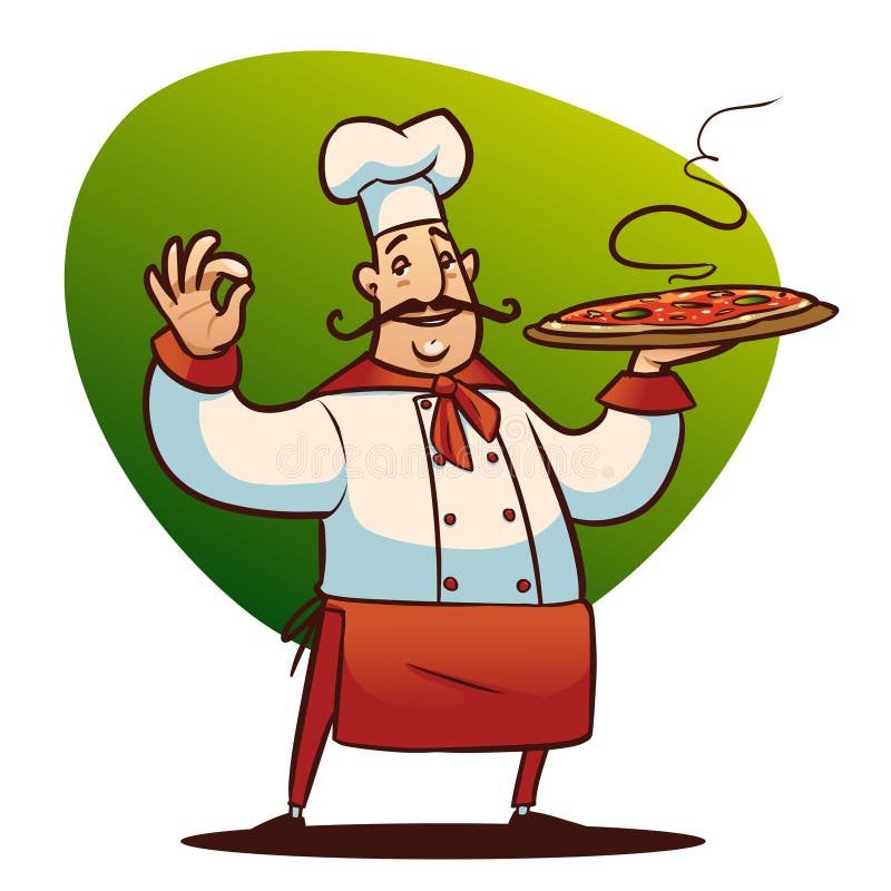 Cartoon cook character stock vector. Illustration of chef - 54066697