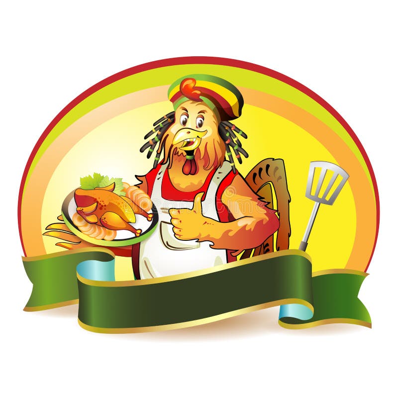 Cartoon cook coconut stock vector. Illustration of lunch - 21106594