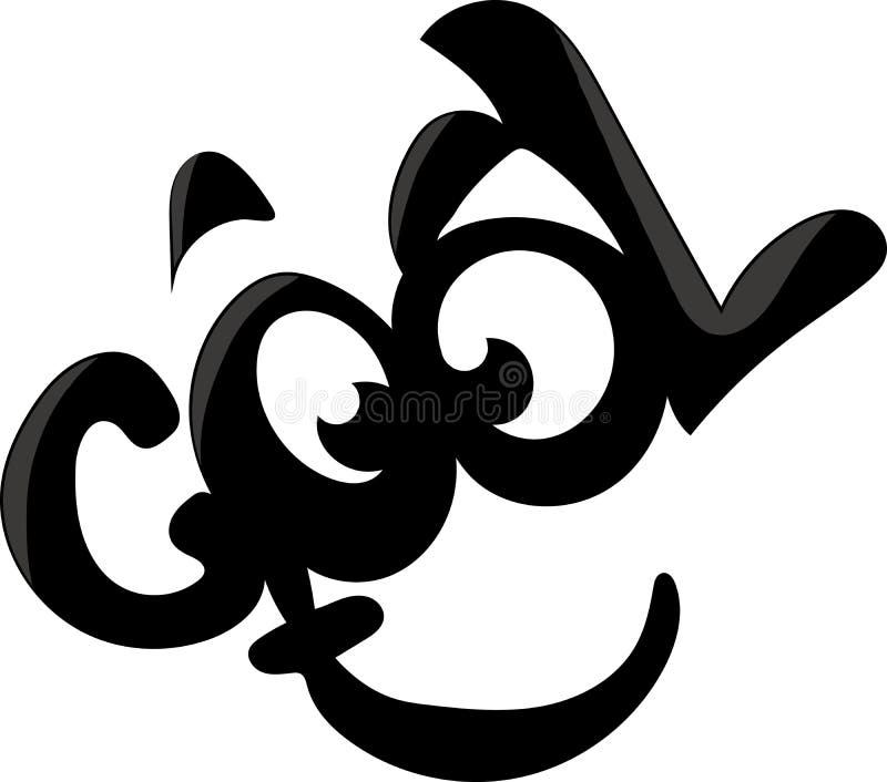 Cartoon Cool Text Effect Vector Illustration Stock Vector ...