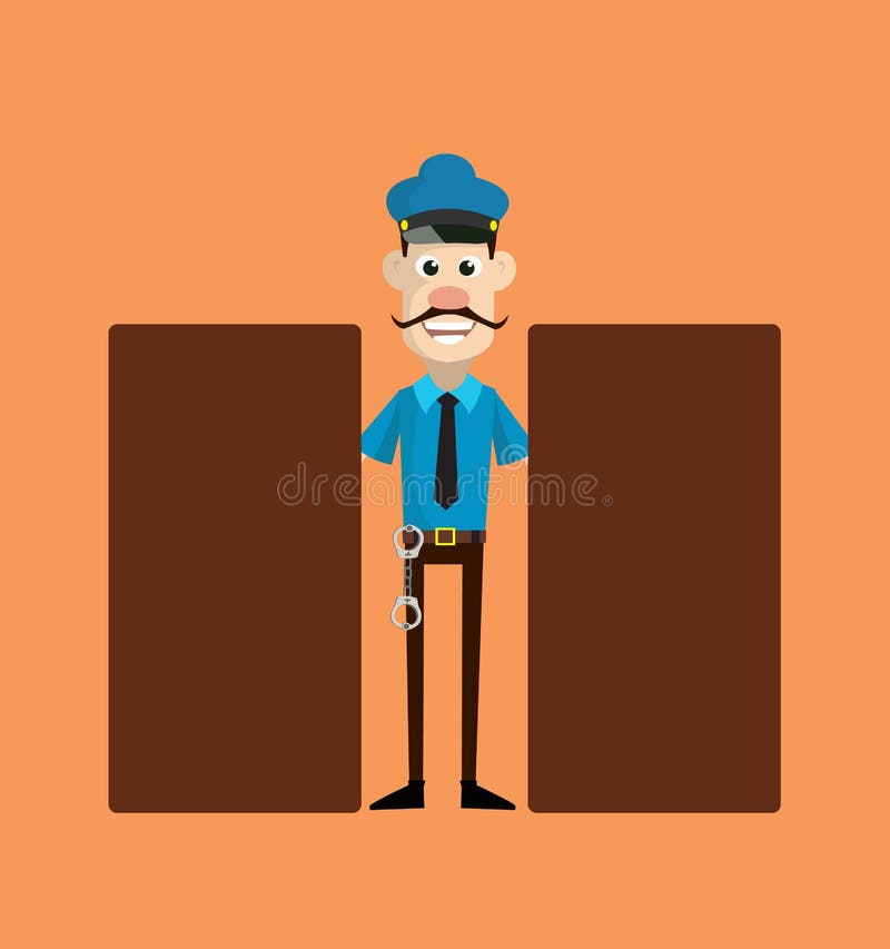 Laughing Policeman Stock Illustrations – 91 Laughing Policeman Stock ...
