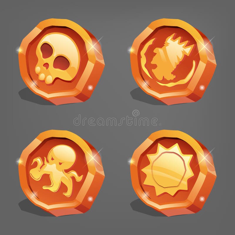 Copper and coins stock illustration. Illustration of finance - 26629520