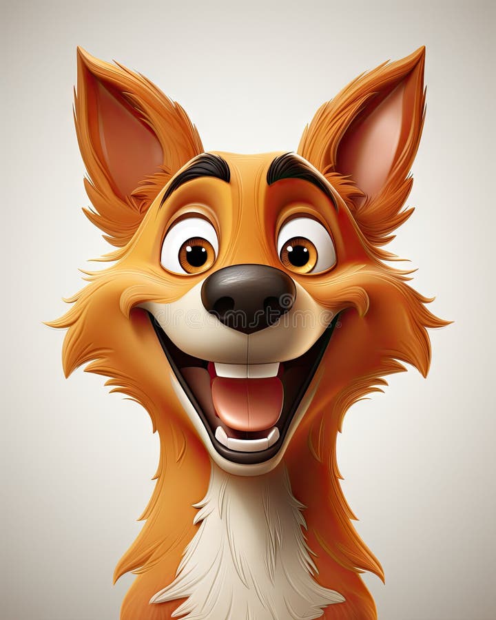 A Cartoon Corgi Dog with a Funny Expression on His Face. Generative Ai ...