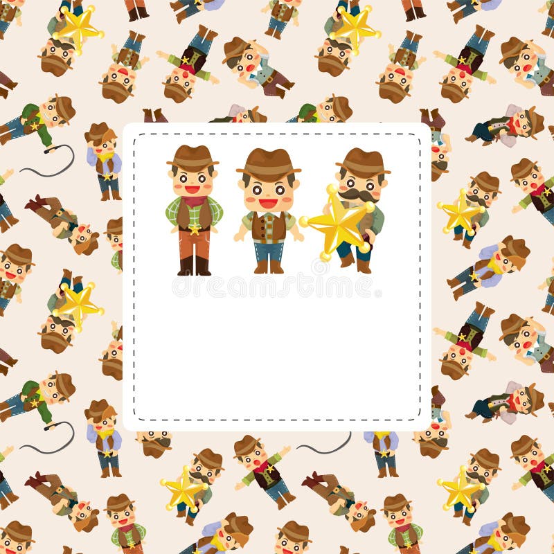 Cowboy Ranch Border Stock Illustrations – 346 Cowboy Ranch Border Stock ...