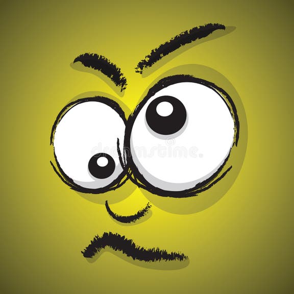 Cartoon Crazy Face Stock Illustrations – 40,304 Cartoon Crazy Face ...