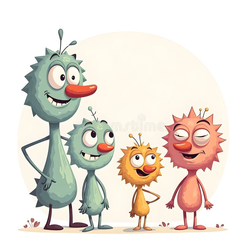 Cartoon Creature Group Stock Illustrations – 8,866 Cartoon Creature ...