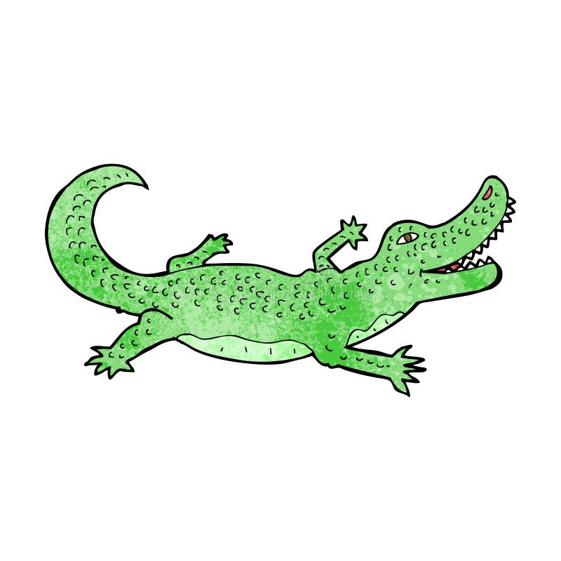 Cartoon crocodile stock vector. Illustration of character - 38002129