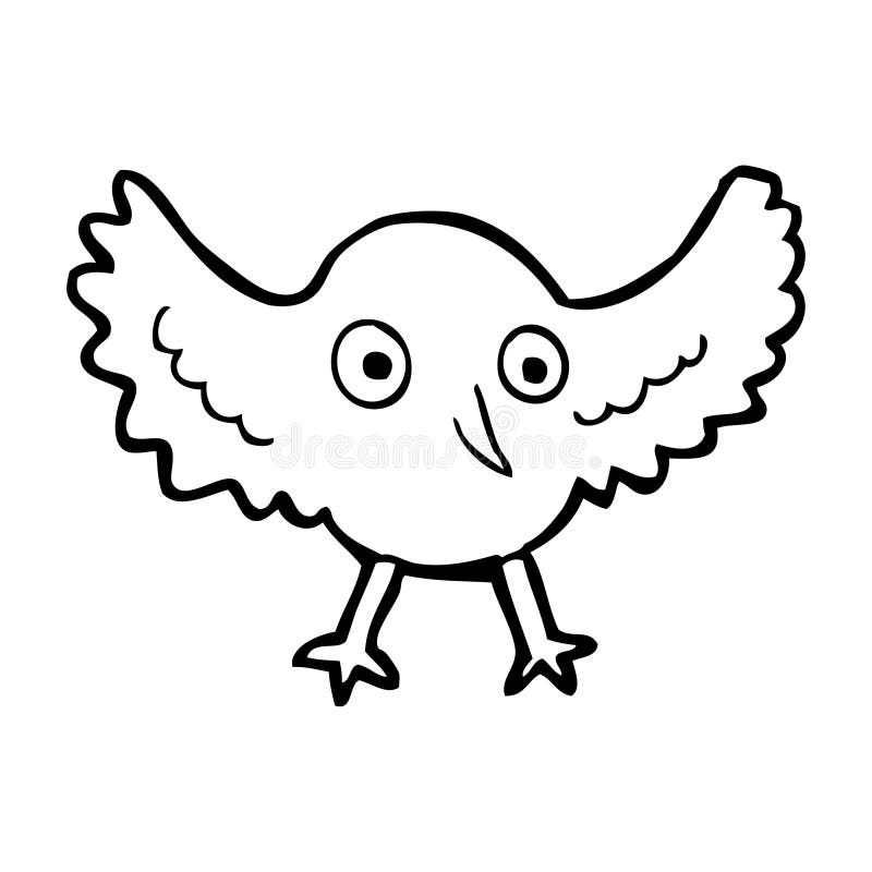 Cartoon crow stock illustration. Illustration of retro - 37022075