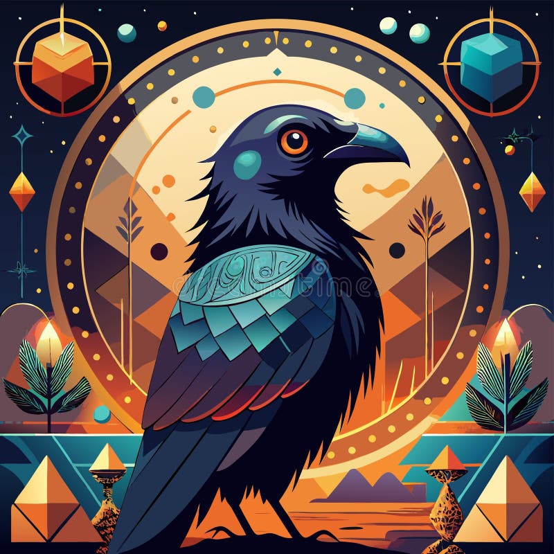 Cartoon crow. vector stock vector. Illustration of adorable - 368306249