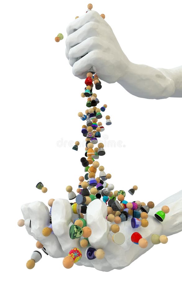 Controlling Crowd Stock Illustrations – 27 Controlling Crowd Stock ...