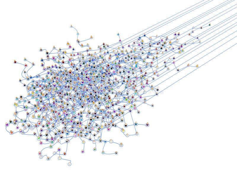 Cartoon Crowd Complex System Stock Illustrations – 184 Cartoon Crowd ...