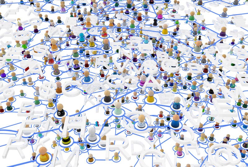 Cartoon Crowd Complex System Stock Illustrations – 193 Cartoon Crowd ...