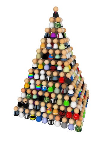 Pyramid People Cartoon Stock Illustrations – 1,944 Pyramid People ...