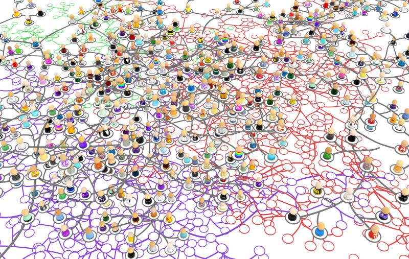Cartoon Crowd Complex System Stock Illustrations – 184 Cartoon Crowd ...