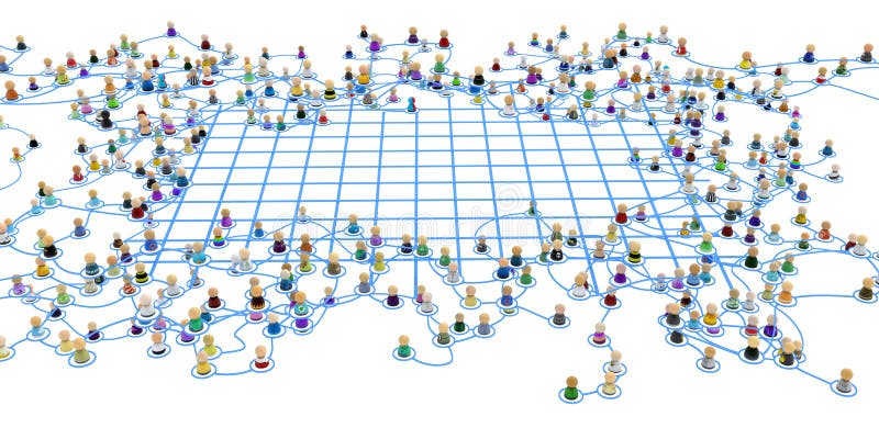 Cartoon Crowd Complex System Stock Illustrations – 193 Cartoon Crowd ...