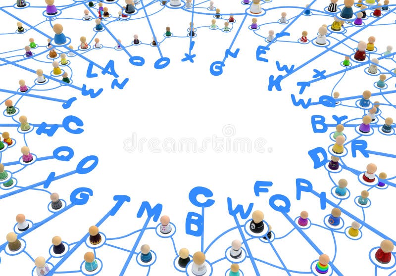 Cartoon Crowd Complex System Stock Illustrations – 184 Cartoon Crowd ...