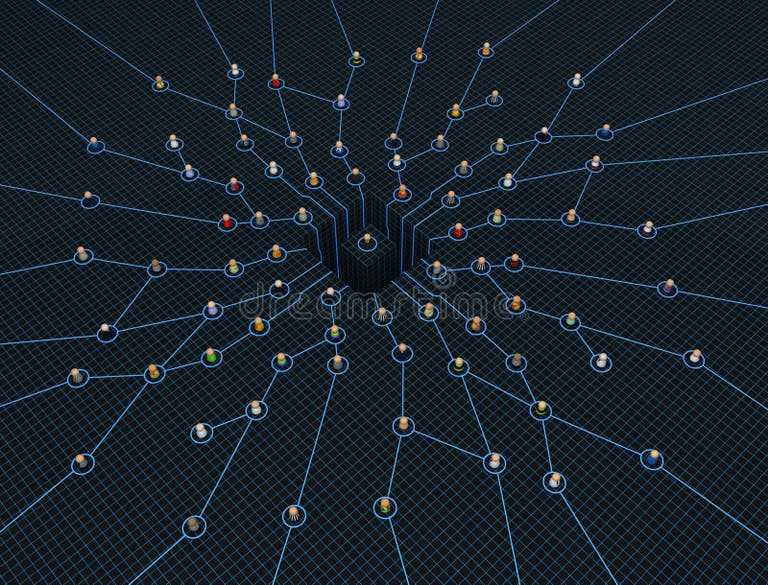 Cartoon Crowd, Unconnected, Top Stock Illustration - Illustration of ...