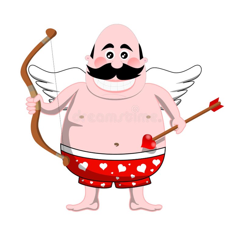 Fat Angel Cupid Stock Illustrations – 118 Fat Angel Cupid Stock ...