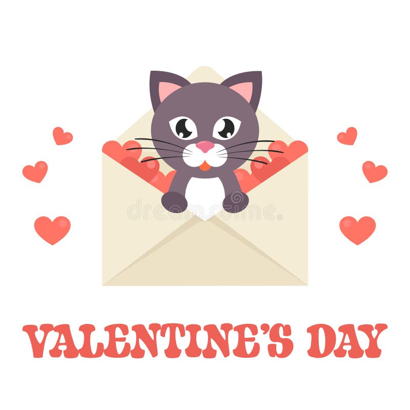 Cat Envelope Stock Illustrations – 1,071 Cat Envelope Stock ...