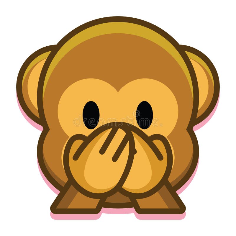 Monkey Emoji Background