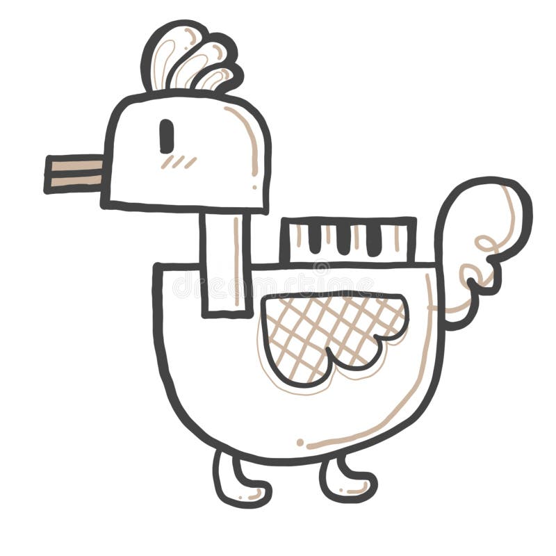 Cartoon Cute Short Tail Chicken Stock Illustrations – 7 Cartoon Cute ...