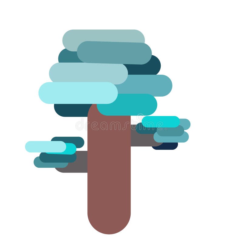 Cartoon and Cute Tree Illustration, Cute Tree Icon, Doodle Stock ...