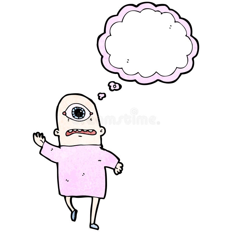 Cartoon cyclops stock vector. Illustration of cartoon - 38041526