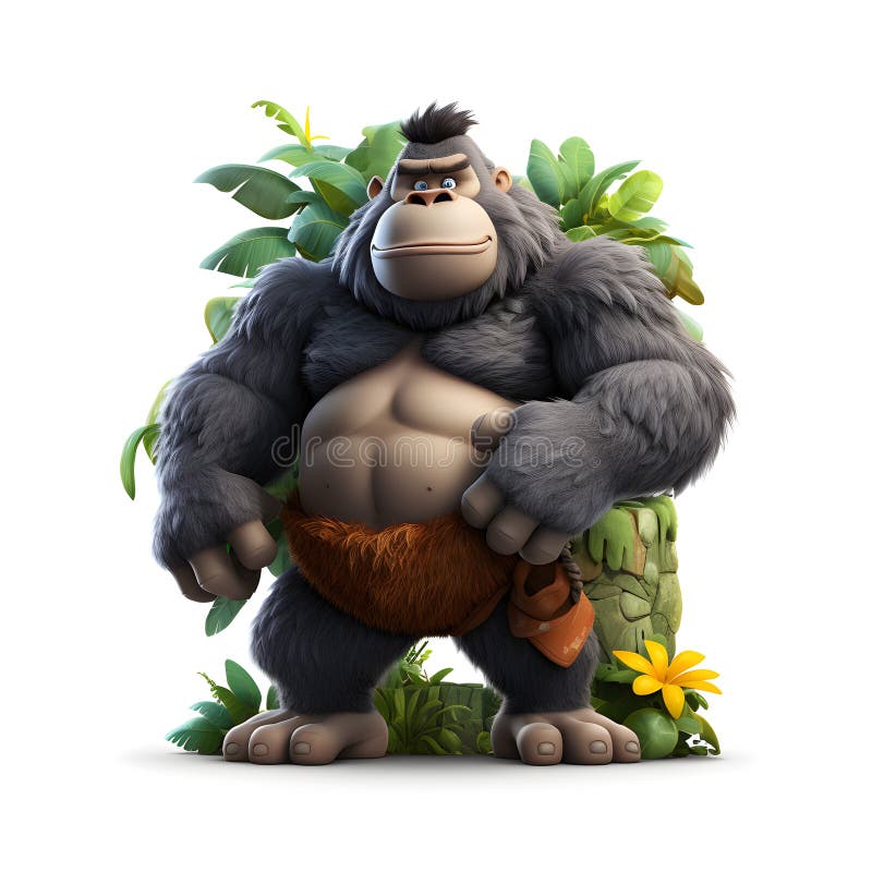 Gorilla Cartoon Characters