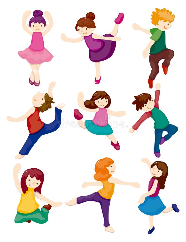 Dancer Cartoon Stock Illustrations – 31,958 Dancer Cartoon Stock ...