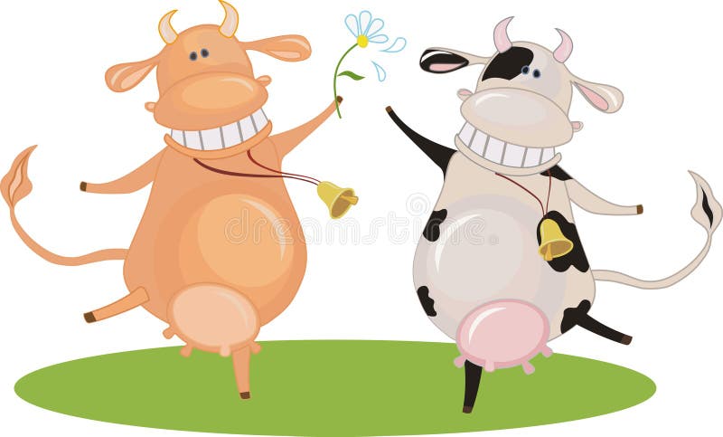 Animated Dancing Cow