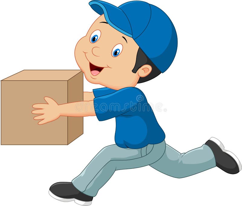 Cartoon Delivery Man Stock Illustrations – 31,617 Cartoon Delivery Man ...