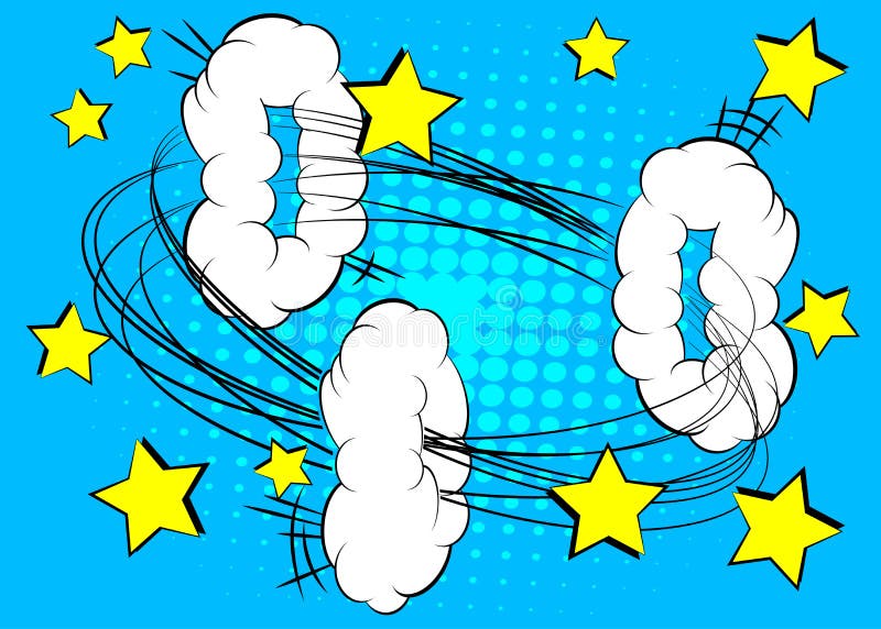 Comic Book Background, Backdrop Illustration. Stock Vector ...