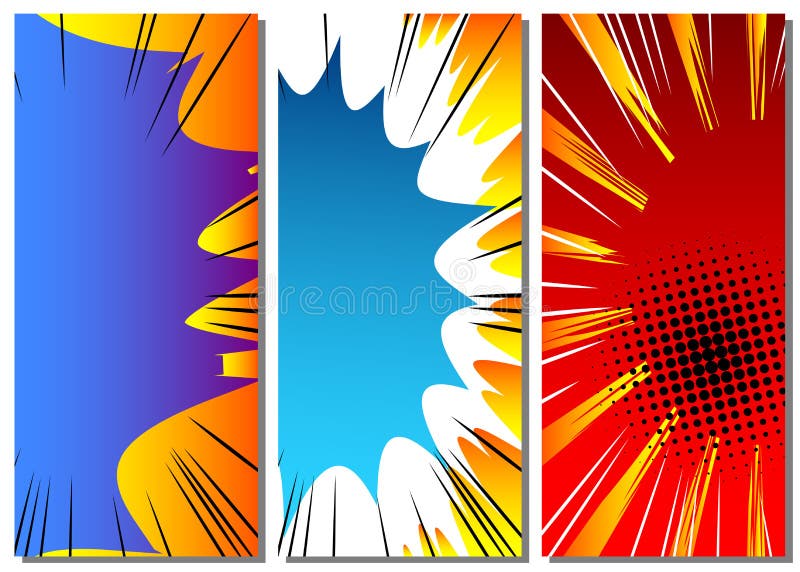 Comic Book Banners Stock Illustrations – 1,110 Comic Book Banners Stock ...
