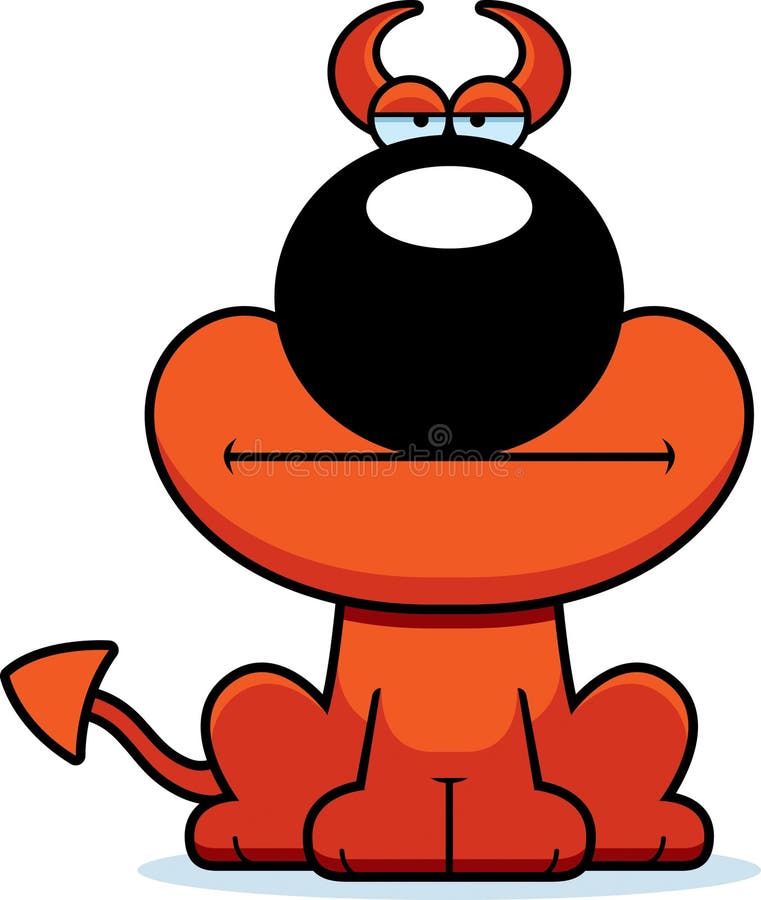 Cartoon Devil Bored Stock Illustrations – 189 Cartoon Devil Bored Stock ...