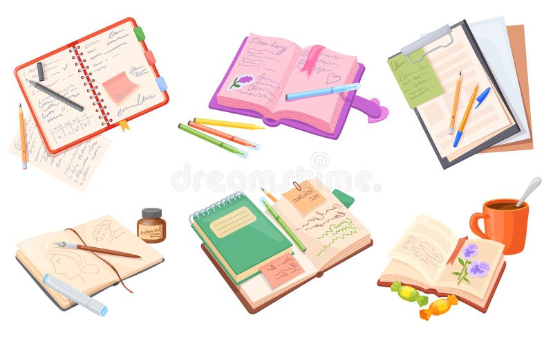 Cartoon Diary Stock Illustrations – 28,966 Cartoon Diary Stock ...