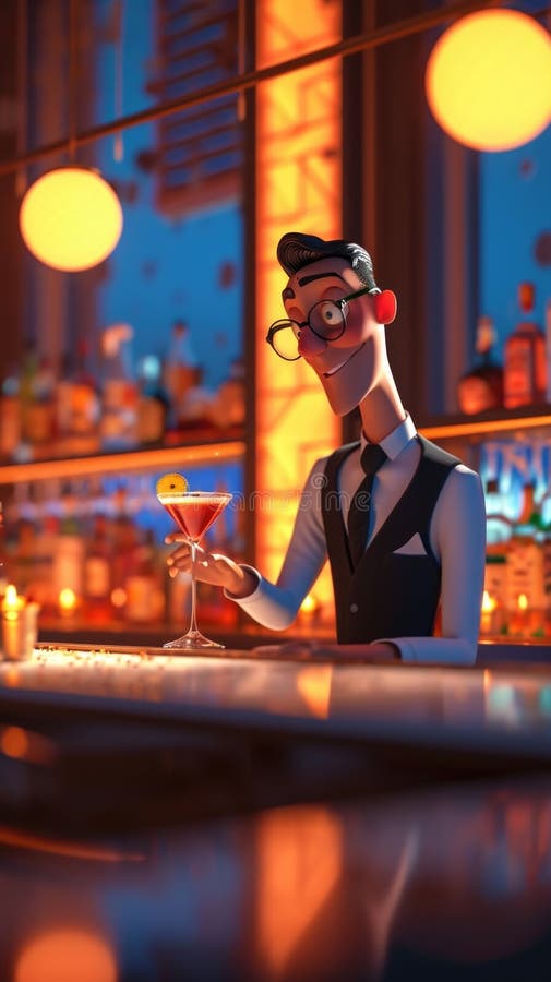 Cartoon Bar Setting Stock Illustrations – 436 Cartoon Bar Setting Stock ...