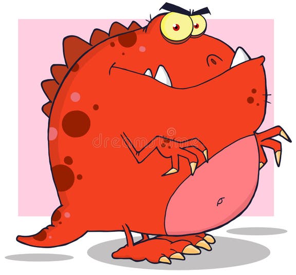 Dinosaur Cartoon Angry Stock Illustrations – 2,648 Dinosaur Cartoon ...